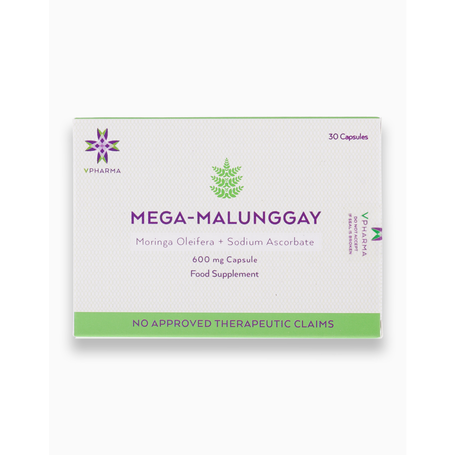 MEGA-MALUNGGAY Moringa Oleifera / Sodium Ascorbate Capsule 30's price ...